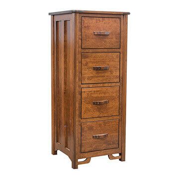 Buy Solid wood File Cabinets made in USA by Amish crafters – Barn Furniture